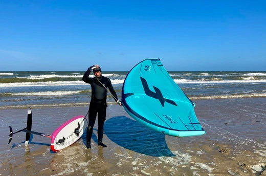 Test de la wing F-one Strike 2021 – Billy.be